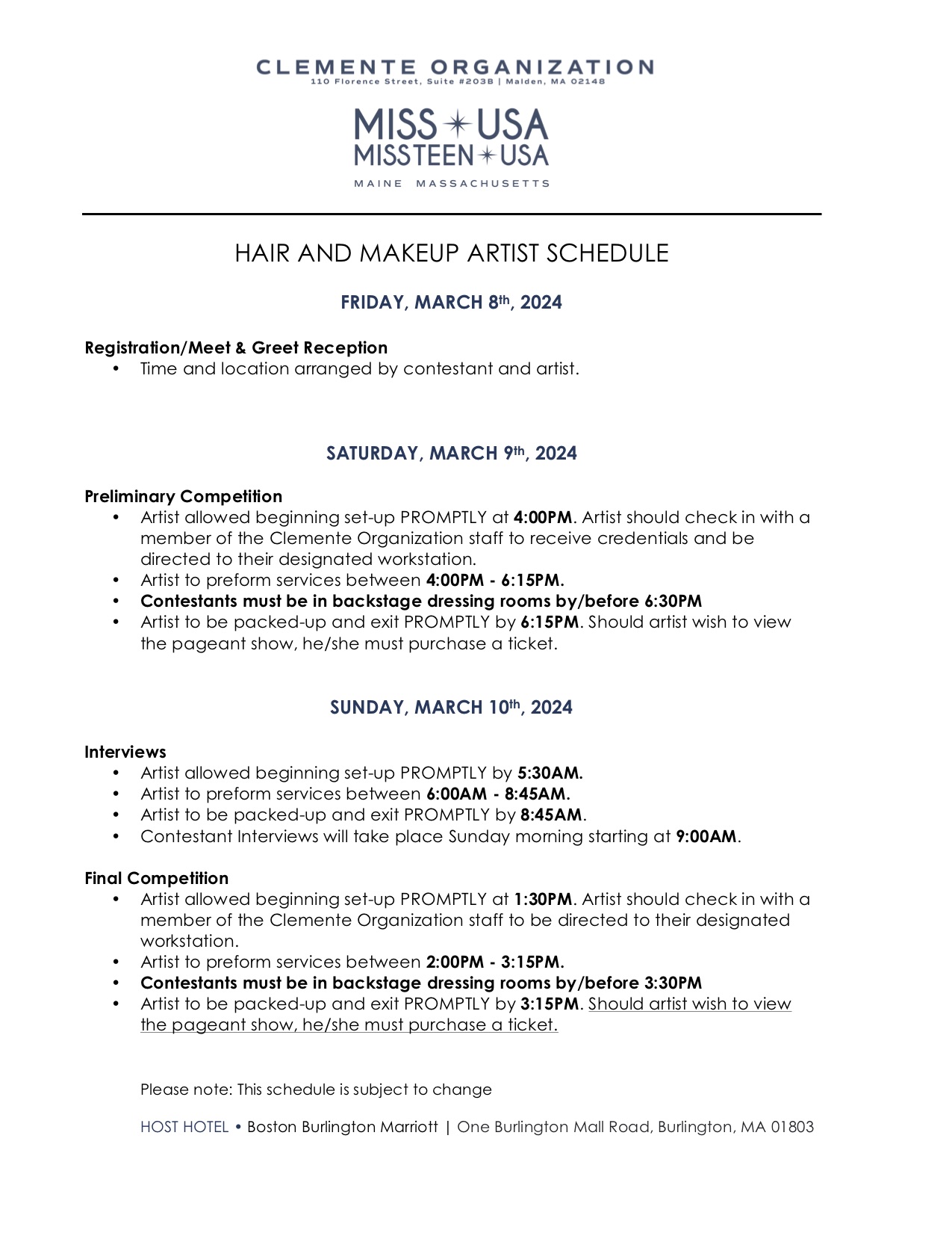 Backstage Hair & Makeup - MISS MASSACHUSETTS USA and MISS MASSACHUSETTS ...